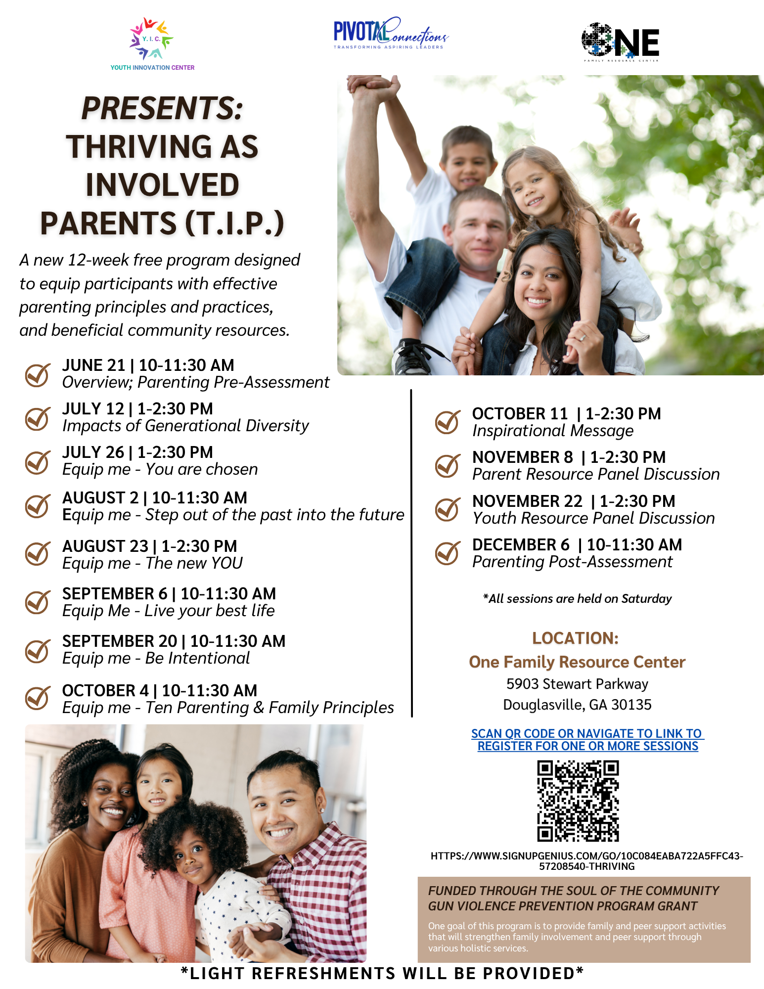 One Family Resource – Where Family Resources Meet Community Needs